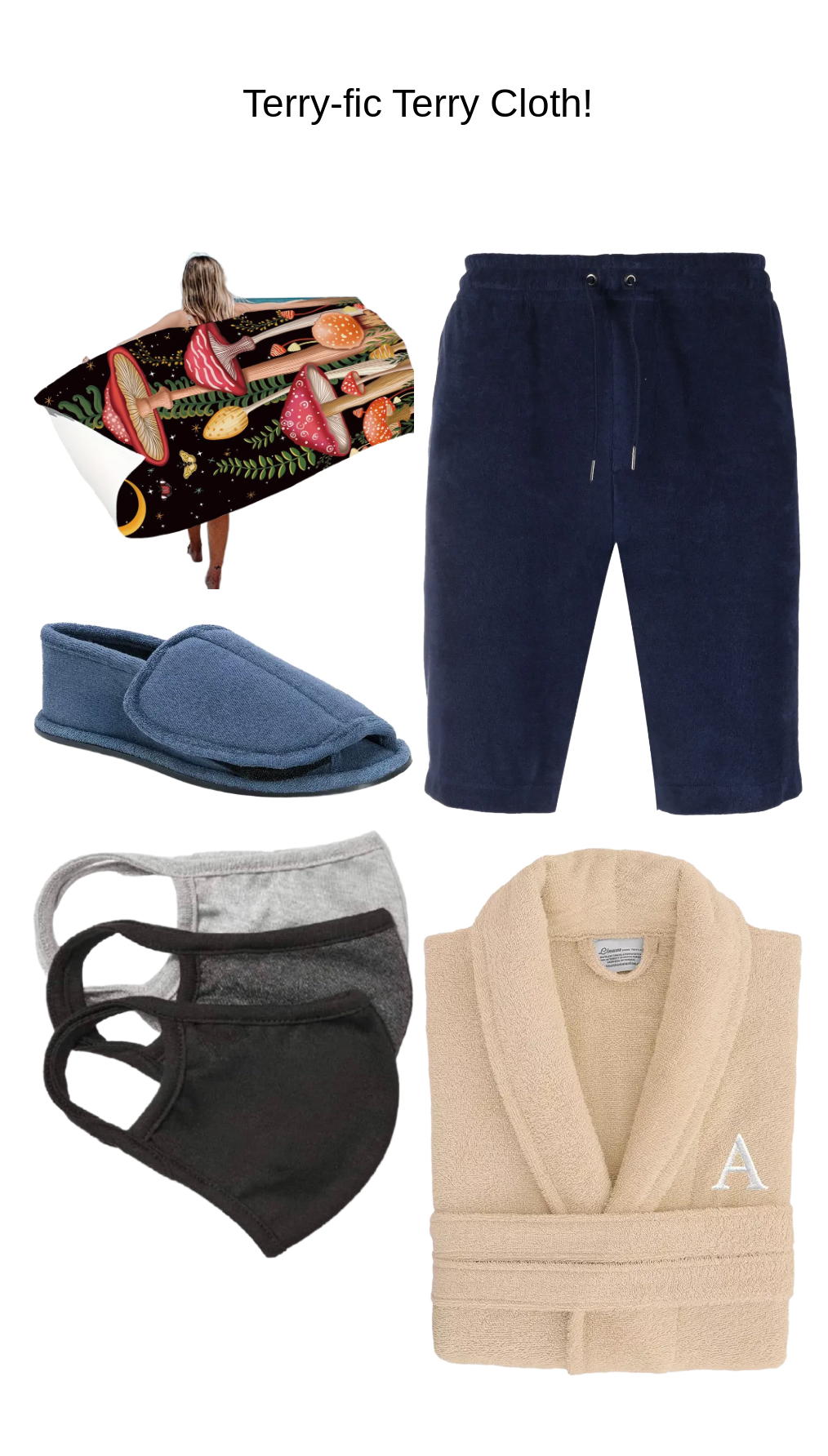 Terry Cloth: The Ultimate Style Comfort - First AI Fashion Agent Gensmo